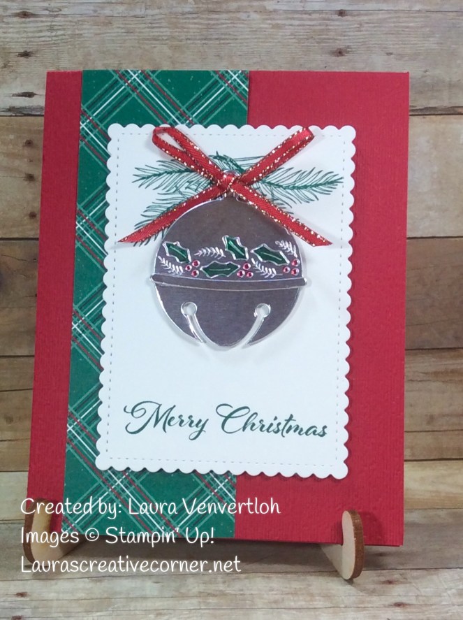 Create a Simple Christmas Bell Card