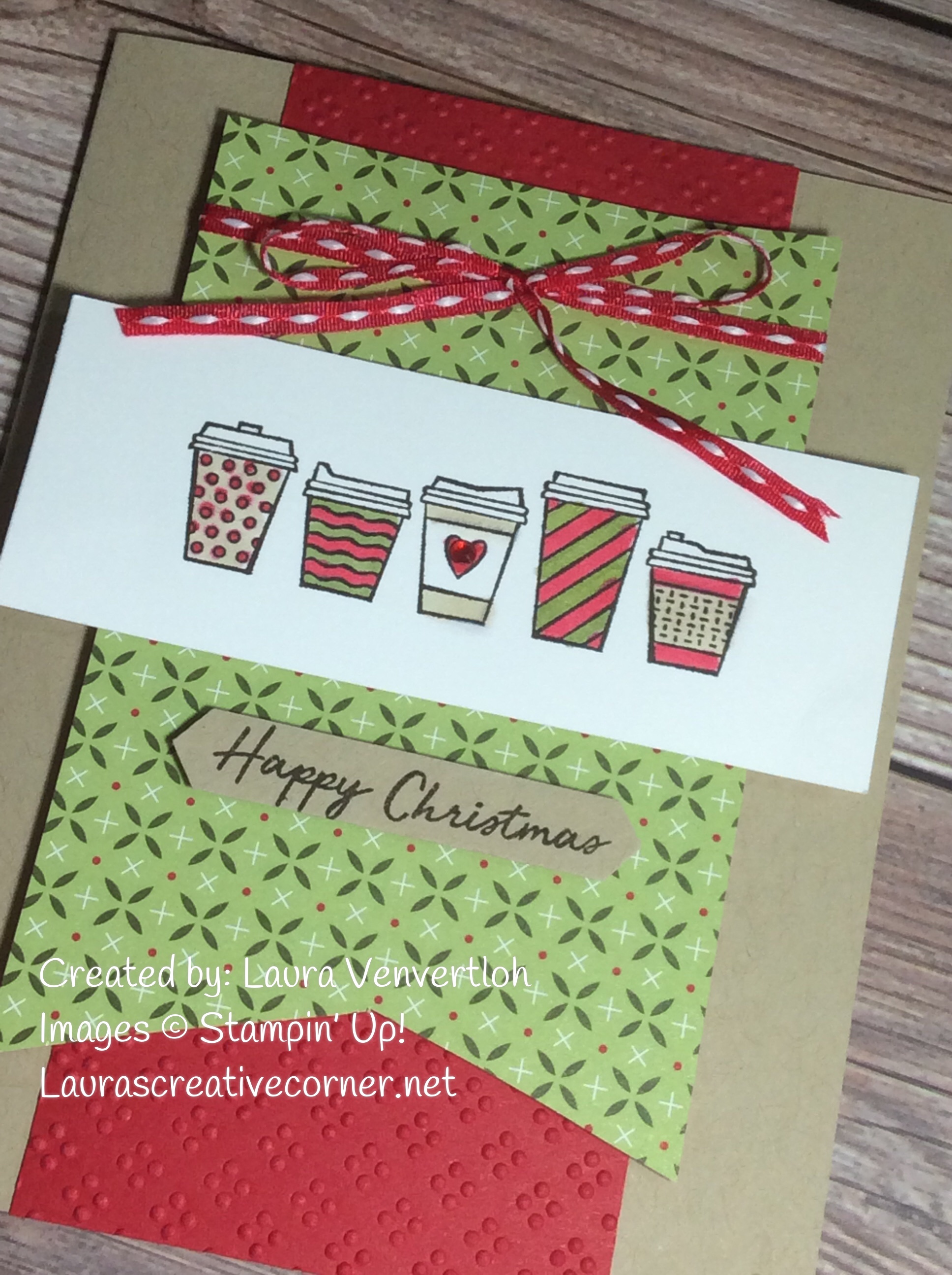 Sweet & Simple Christmas Coffee Card